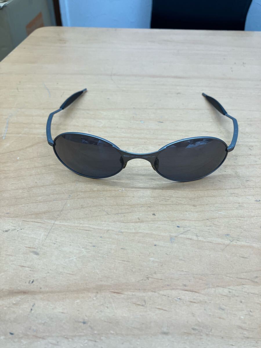 Yahoo!オークション - 【c628】サングラス オークリー OAKLEY E wire ...
