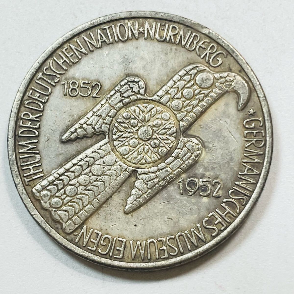 Yahoo!オークション - ドイツ 硬貨 古銭 ゲルマン国立博物館創立100周...