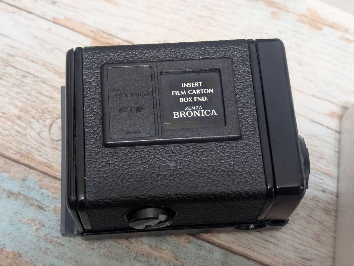 Yahoo!オークション - 【貴重美品・箱と台紙付き】ZENZA BRONICA ETR S...