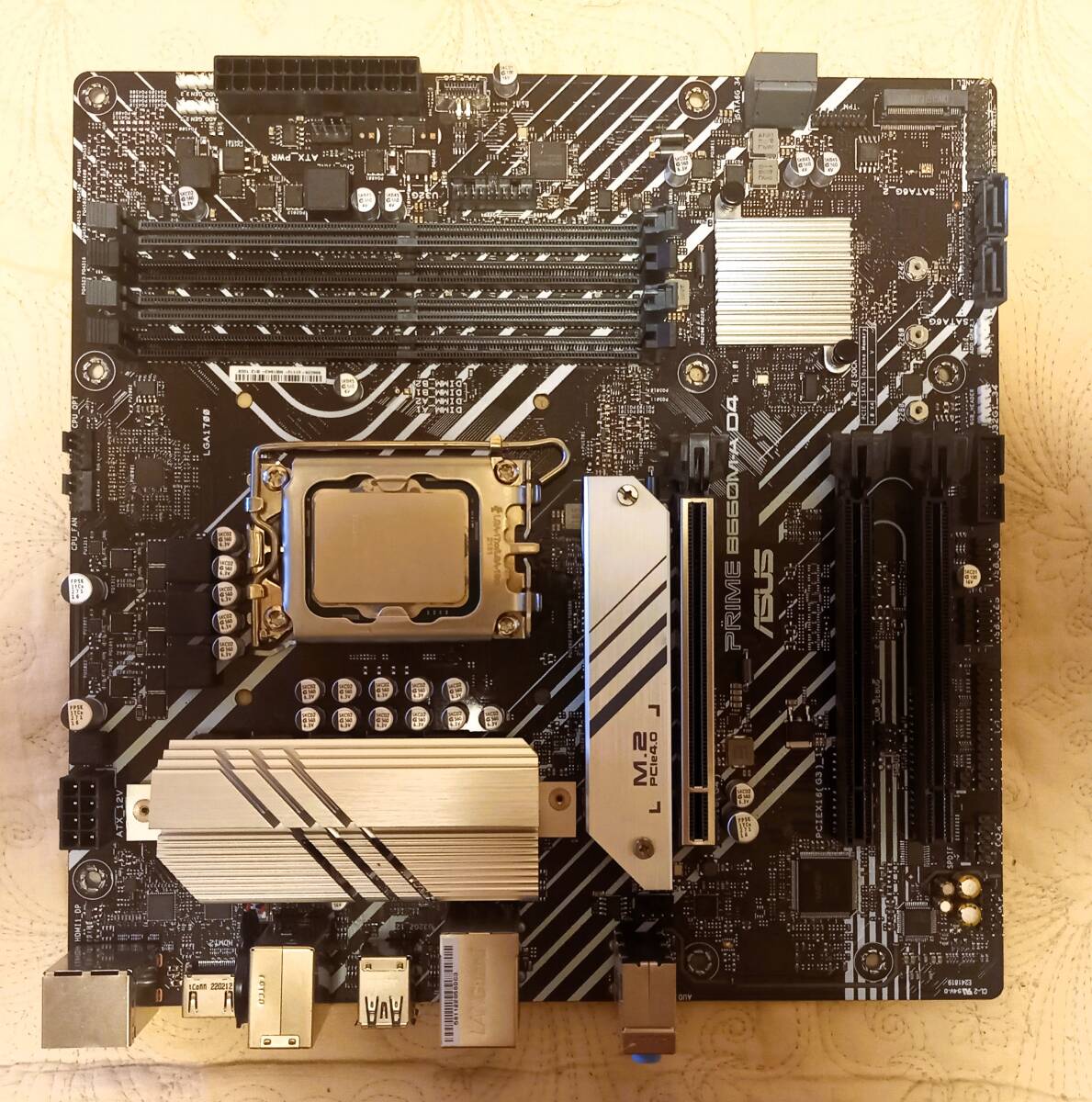Yahoo!オークション - ASUS「B660M-A D4」（LGA1700）+「Core i3 12100...