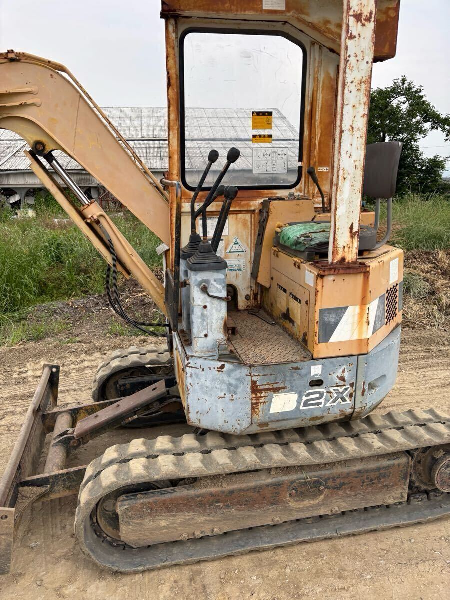 Yahoo!オークション - 奈良発 ヤンマー ユンボ B2X ミニ油圧ショベル 2...