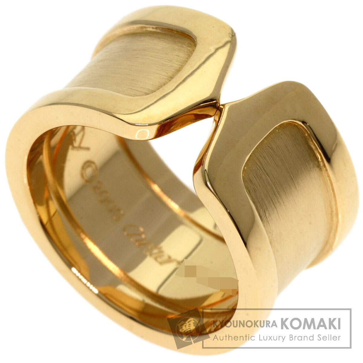 Yahoo!オークション - CARTIER カルティエ C2 LM #48 リング・指輪 K18...