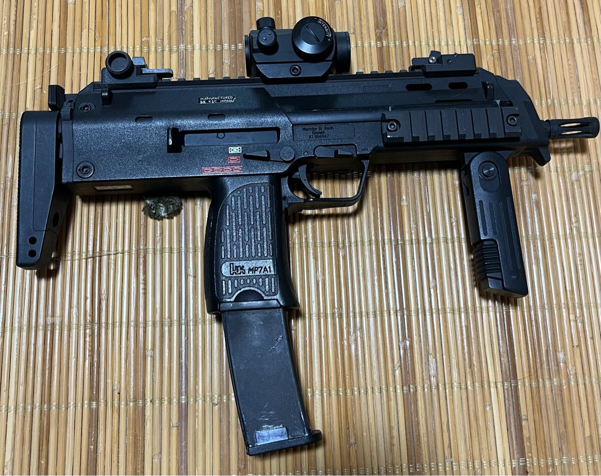 Yahoo!オークション - ksc ガスブローバック mp7a1 動作します