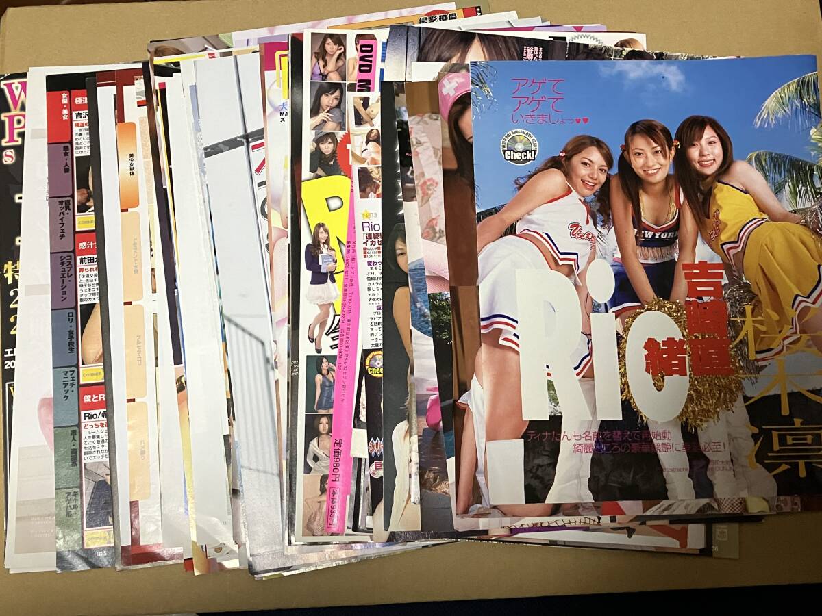 Yahoo!オークション - Rio 柚木ティナ 雑誌切り抜き 約100p アダルト ...