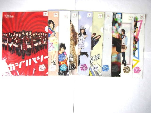 Yahoo!オークション - 【未使用品】AKB48 Team SURPRISE 非売品 A4クリ...