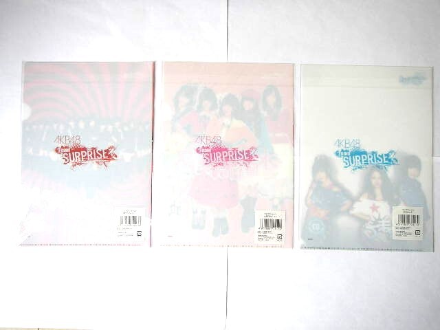 Yahoo!オークション - 【未使用品】AKB48 Team SURPRISE 非売品 A4クリ...