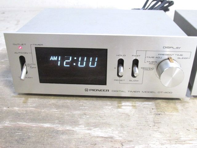 Yahoo!オークション - パイオニア デジタルタイマー DT-400 マイクミキ...