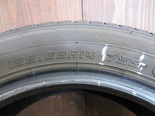 Yahoo!オークション - 【YA283】155/65R14 ダンロップ エナセーブ EC20...