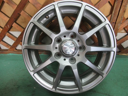 Yahoo!オークション - 【H963】STRANGER アルミホイール 4本 6J +45 PC...