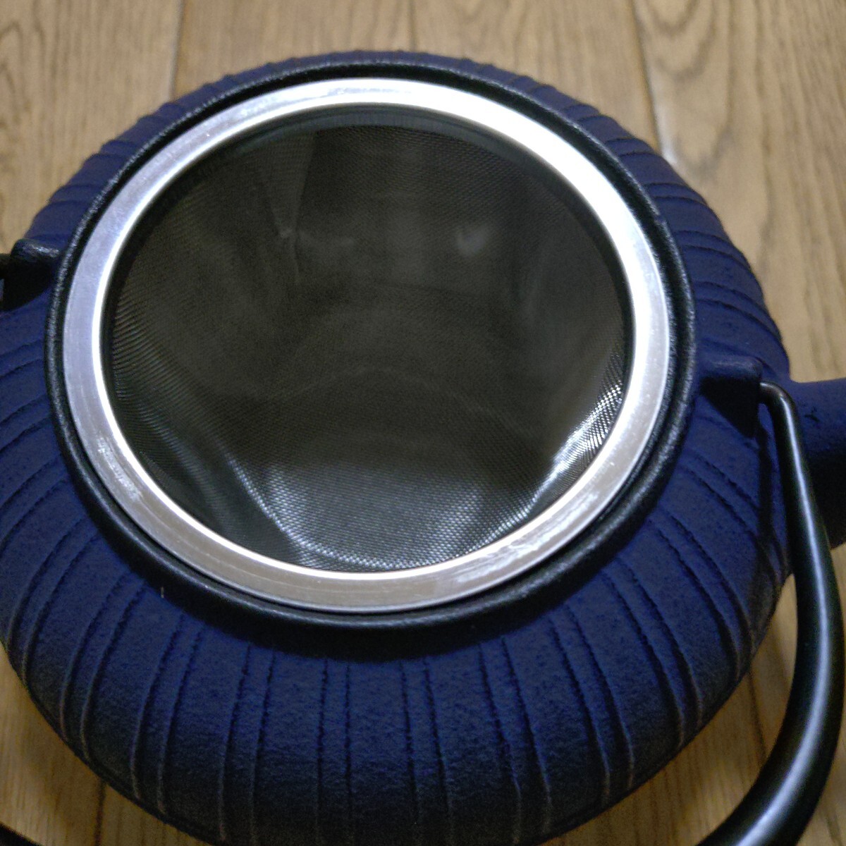 Yahoo!オークション - 未使用 岩鋳 Iwachu 急須 青 南部鉄器 1