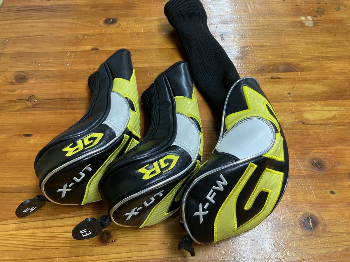 Yahoo!オークション - ブリヂストンヘッドカバー 3個セット ツアーステ...