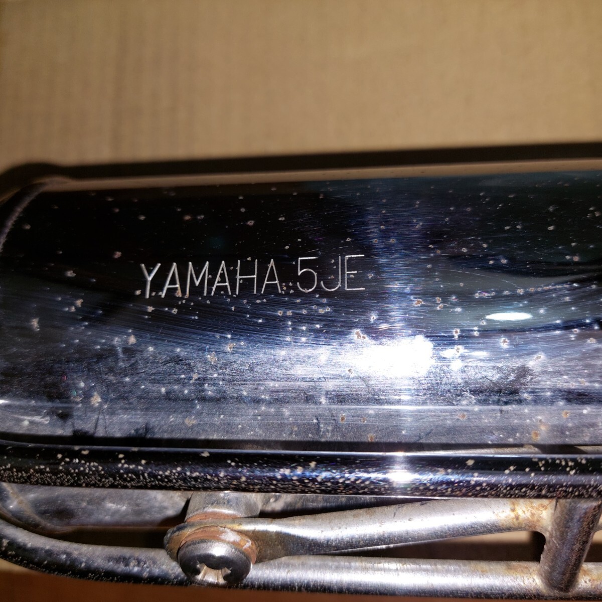Yahoo!オークション - YAMAHA YB1 純正マフラー（5JE-14711-00）
