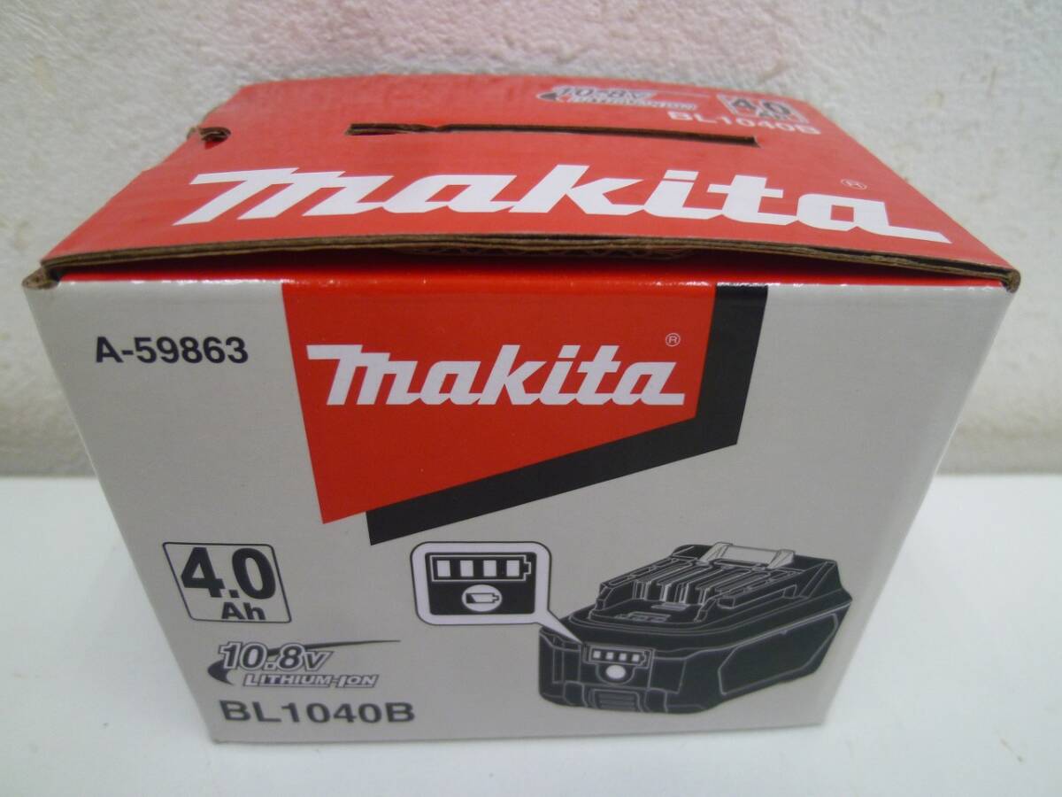 Yahoo!オークション - 未使用 makita マキタ 純正 BL1040B 10.8V 4.0Ah...