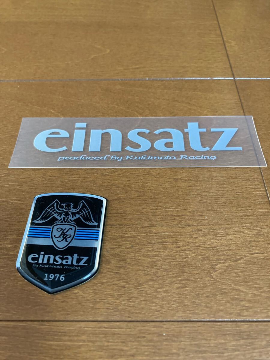 Yahoo!オークション - einsatz アインザッツ エンブレム ステッカー 2...