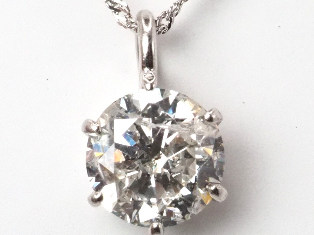 Yahoo!オークション - 【7351D】Pt850/Pt999 天然ダイヤモンド 0.70ct/...