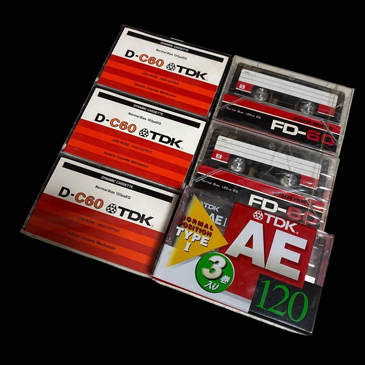 Yahoo!オークション - TDK FAIRMATE D-C60 FD-60 AE120 未使用カセッ...
