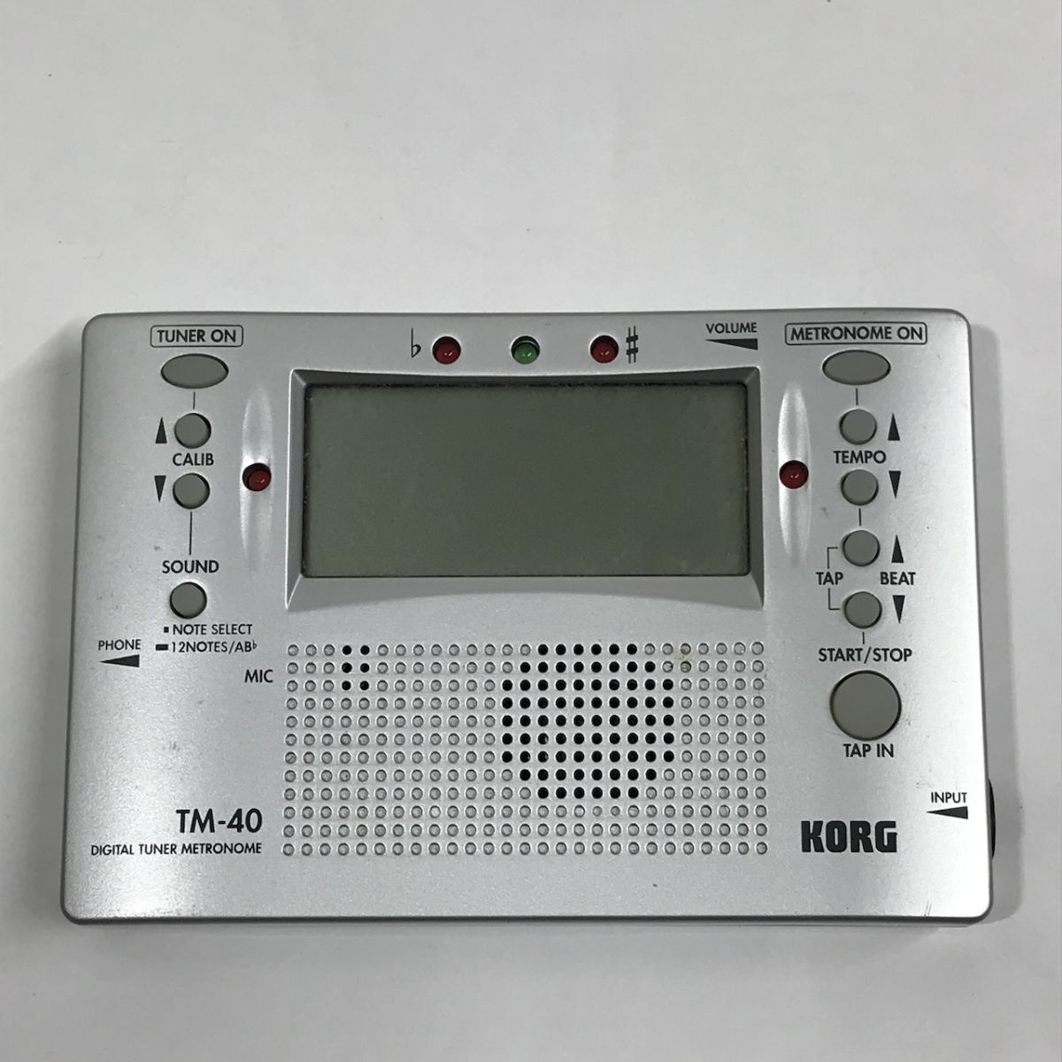 Yahoo!オークション - KORG エレキギター チューナー TM-4 嶺D0605-35