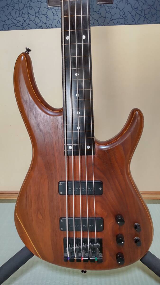 Yahoo!オークション - 5弦 フレットレス ベース Moon MBC-5 Fretless