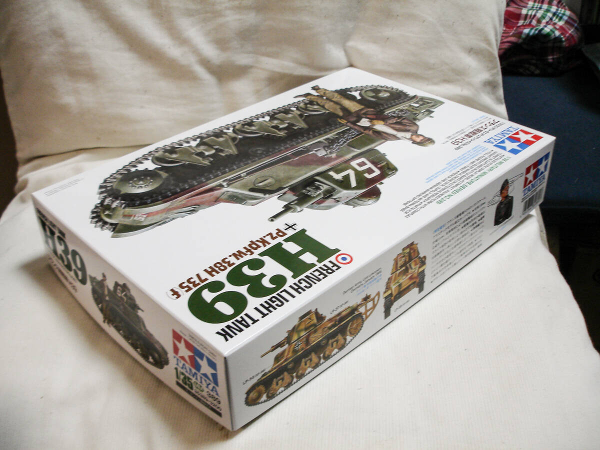 Yahoo!オークション - タミヤ1/35 フランス軽戦車 H39 35389