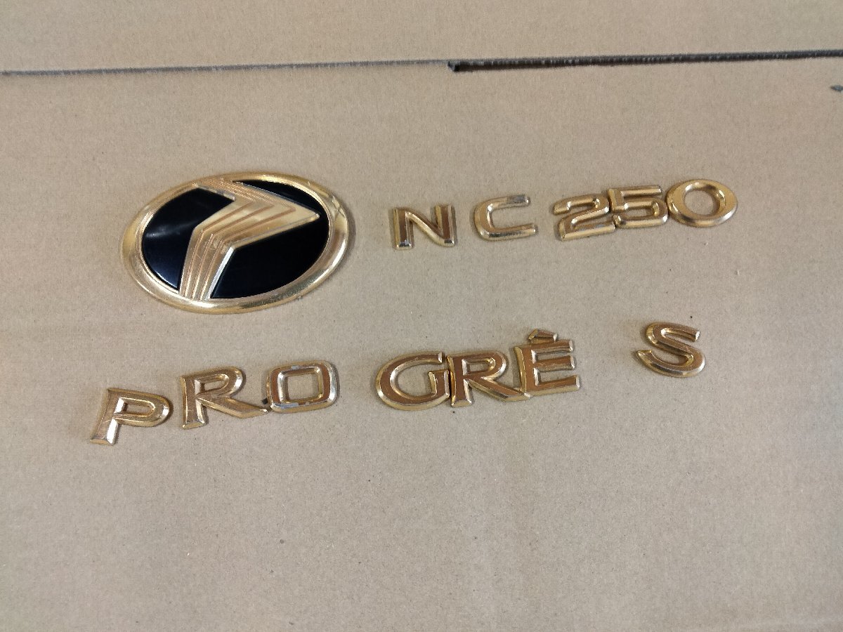 Yahoo!オークション - H15 プログレ JCG15 JCG10 NC250 リア ゴールド ...