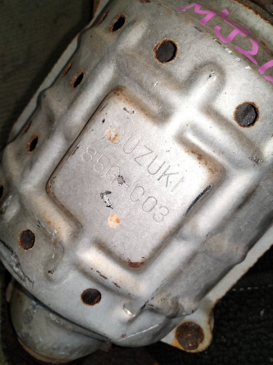 Yahoo!オークション - ワゴンR MH21S K6A 触媒 85G-C03 ジャンク 素材
