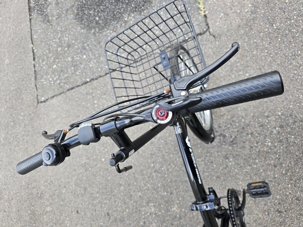 Yahoo!オークション - MOBI-CYCLE 折りたたみ自転車 20インチ 黒 BLACK...