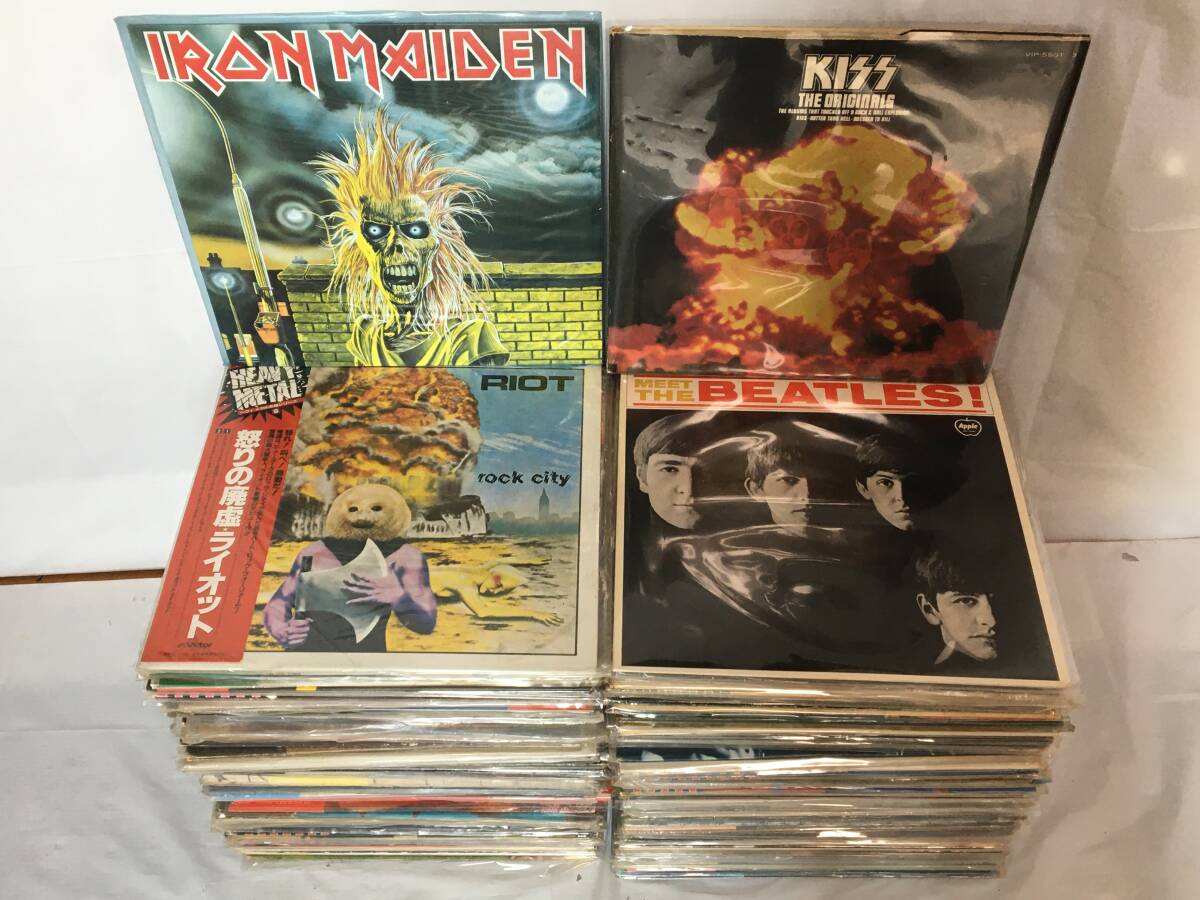 Yahoo!オークション - L03 LP レコード ROCK ロック 135枚まとめ US/赤...