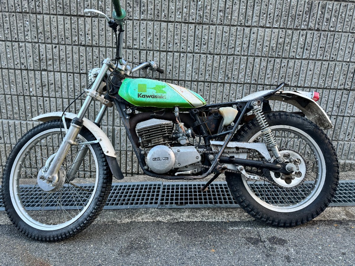 Yahoo!オークション - KAWASAKI カワサキ KT250 実働 KT2-05248 走行77...