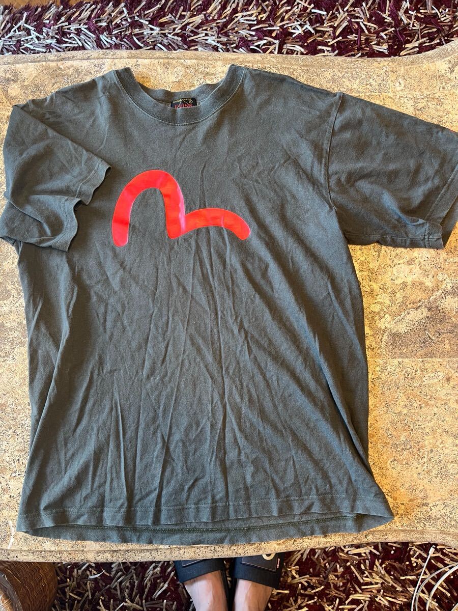 Yahoo!オークション - エヴィス evisu Tシャツ サイズ40