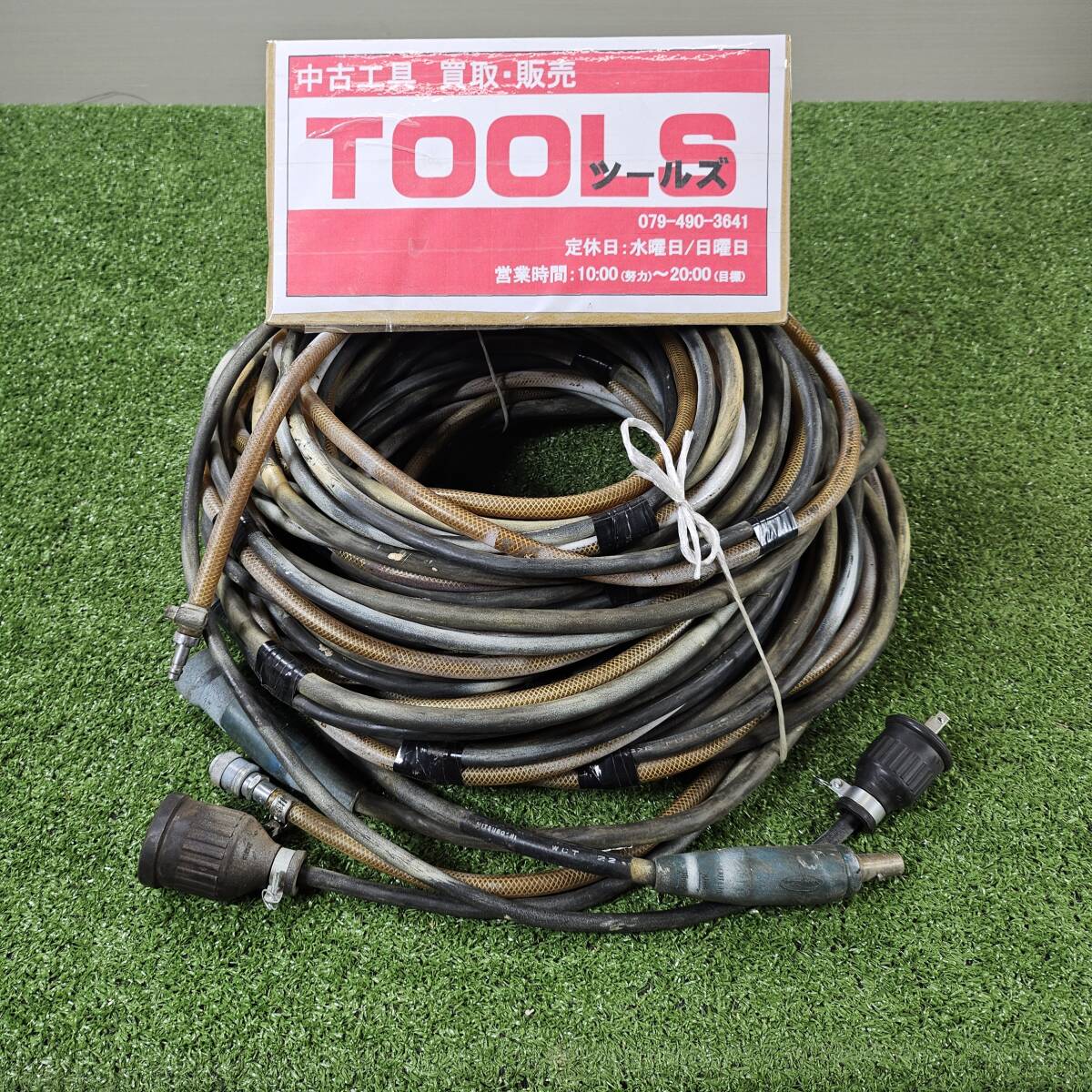 Yahoo!オークション - 中古動作品 TIG溶接 延長ケーブル WCT22sq 20m 2...