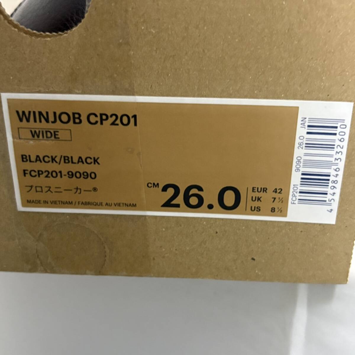 Yahoo!オークション - 1円 新品未使用 ASICS FCP201 WINJOB 26.0cm JSA...