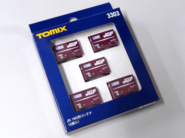 Yahoo!オークション - TOMIX 19D形コンテナ(5個入) #3303
