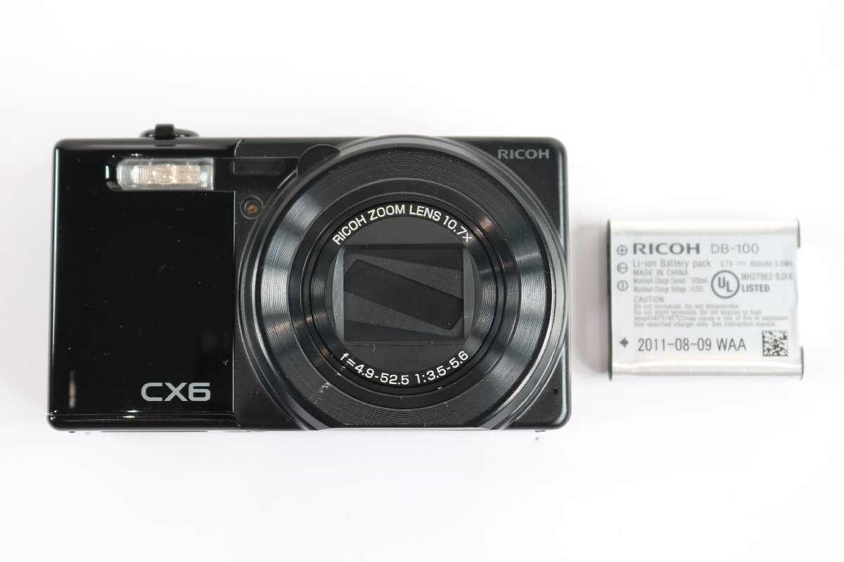 RICOH リコー CX6 コンパクト デジタル カメラ コンデジ デジカメ 動作未確認 0819-BA(リコー)｜売買されたオークション情報、yahooの商品情報をアーカイブ公開 ...
