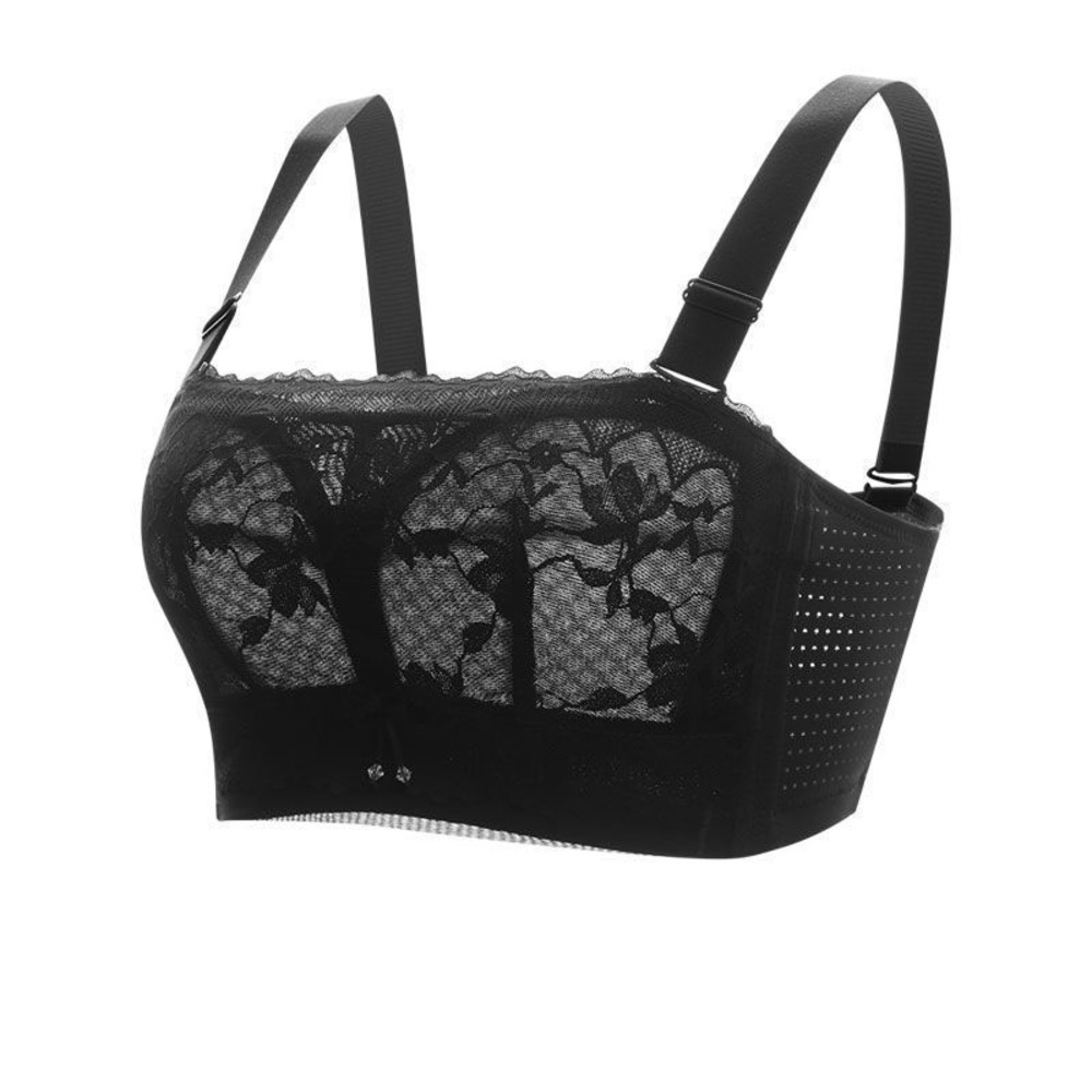 Yahoo!オークション - ブラック 40/90D 着痩せブラ チューブトップ mm...