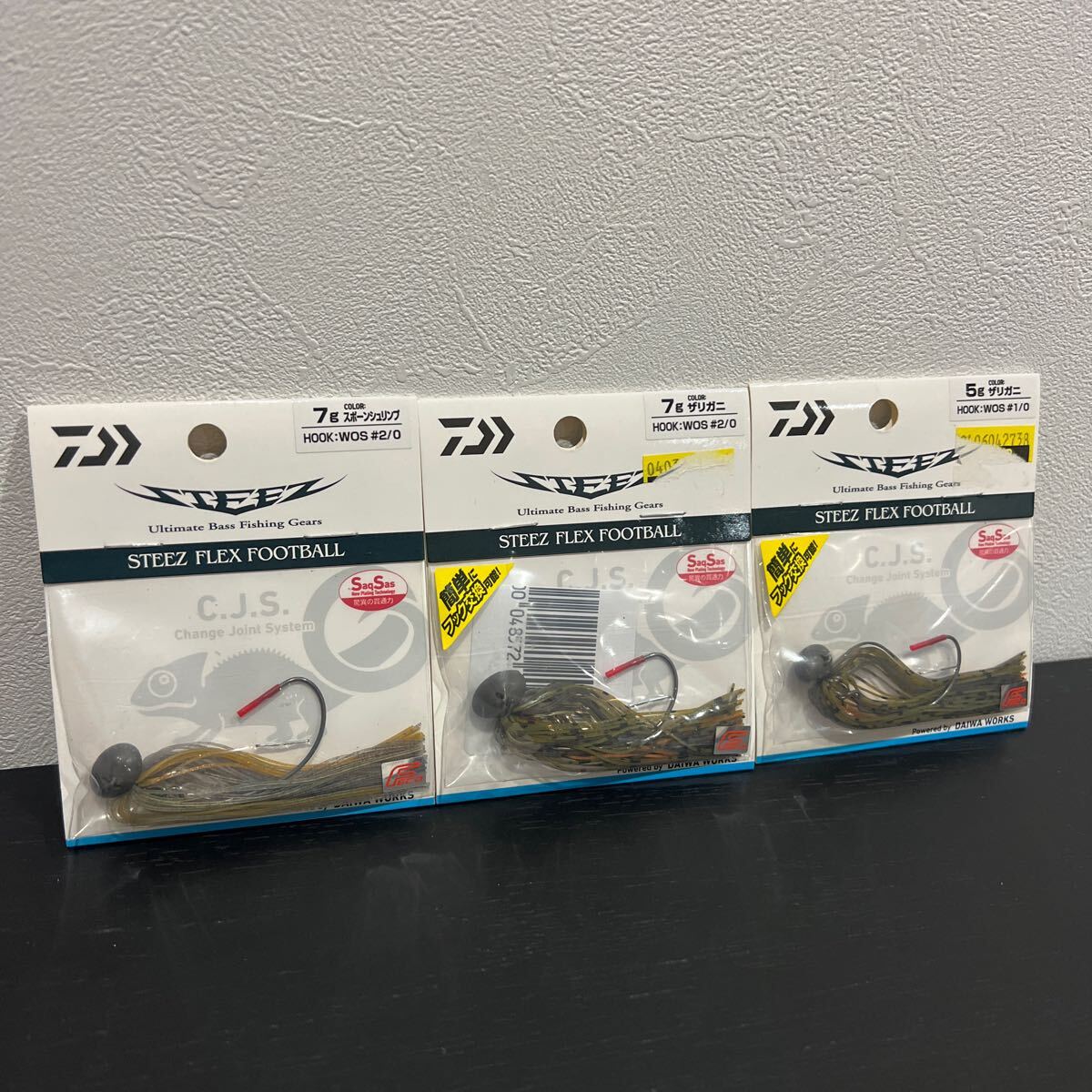 Yahoo!オークション - 【3点新品】ダイワ フレックスジグ 7g 5g ジグ ...