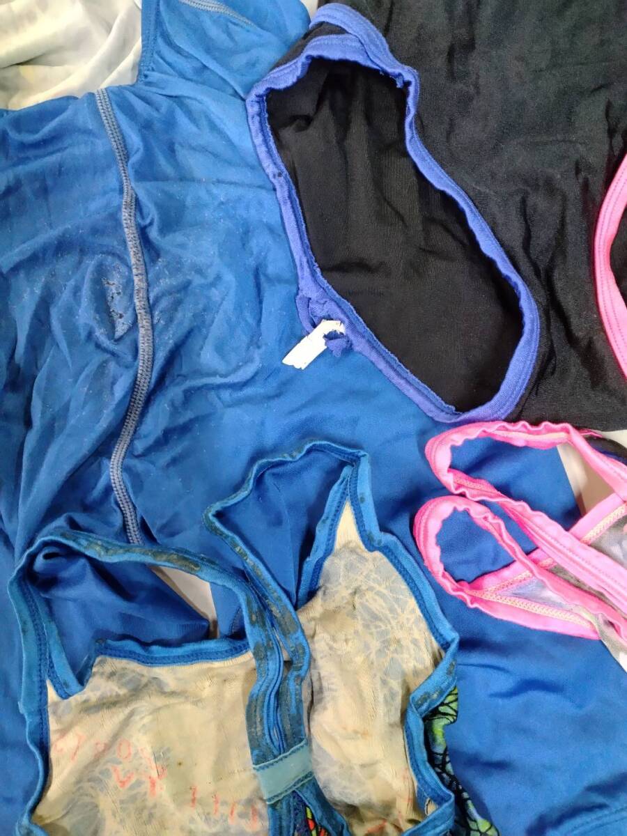 Yahoo!オークション - 【R864】女子競泳水着 ジャンク品 5点