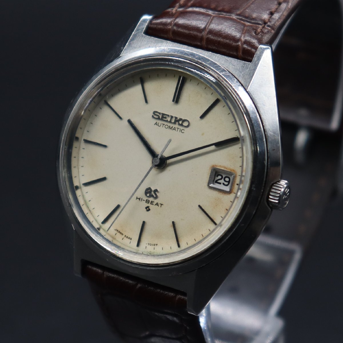 Yahoo!オークション - SEIKO 56GS HI-BEAT グランドセイコー ハイビー...