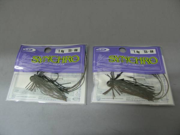 Yahoo!オークション - OSP ジグゼロフォ- JIG04 シンクロ 1.8g 2個SET...