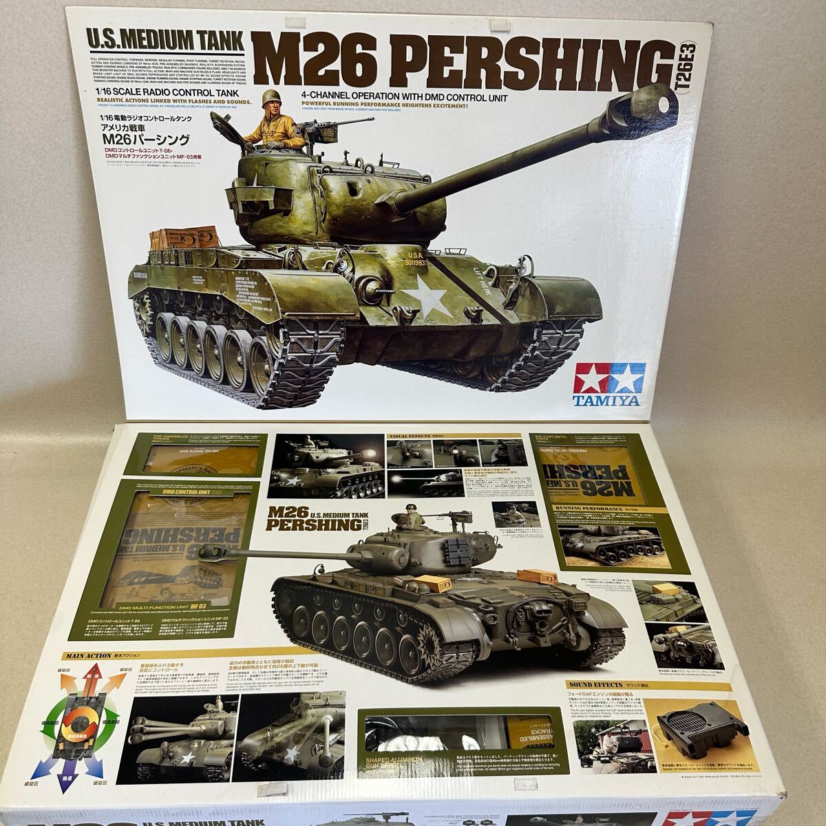 Yahoo!オークション - タミヤ 1/16 M26 パーシング フルオペレーション...