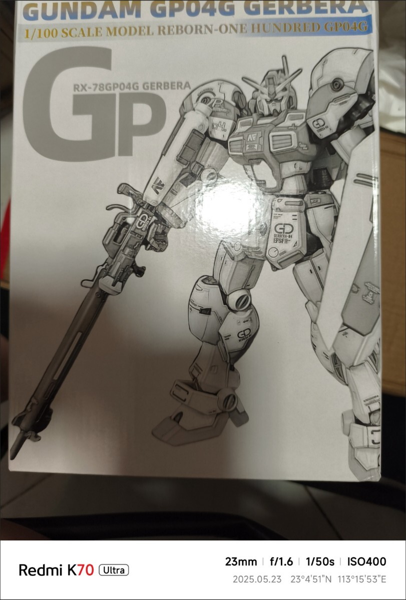 Yahoo!オークション - 新品【豆豆模型】1/100 RE GP04 試作4号機 ガー...