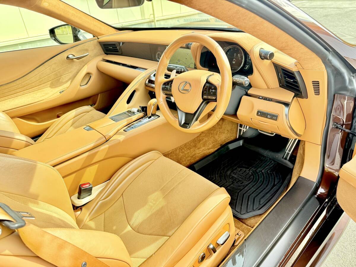 Yahoo!オークション - LEXUS LC500h Sパッケージ 希少色アンバークリス...