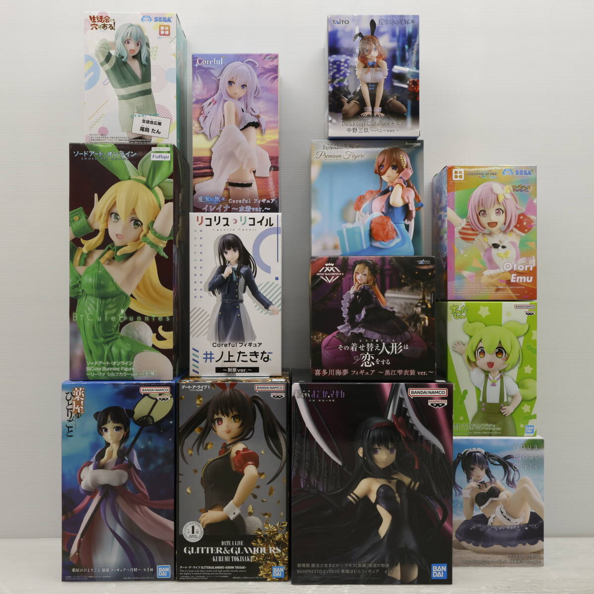 Yahoo!オークション - 玩Z19 フィギュア 【120】13点まとめプライズ 生...