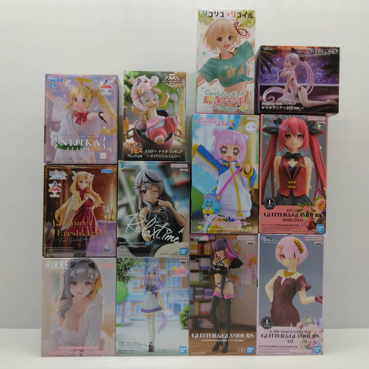 Yahoo!オークション - 玩Z56 フィギュア 【120】12点まとめプライズ NI...