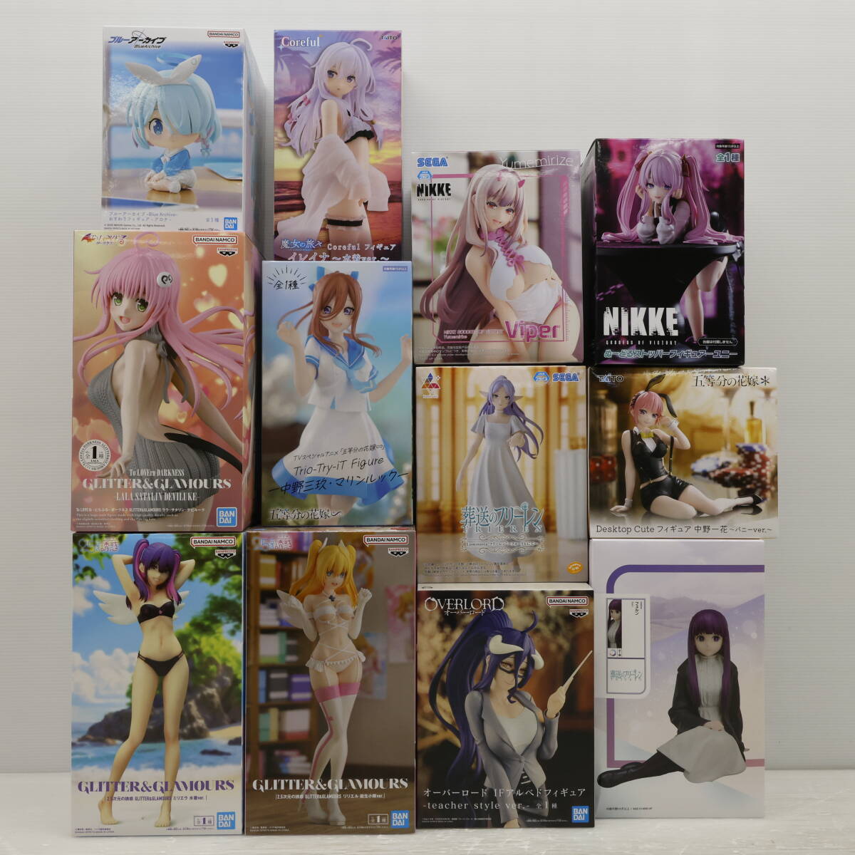 Yahoo!オークション - 玩Z55 フィギュア 【120】12点まとめプライズ NI...