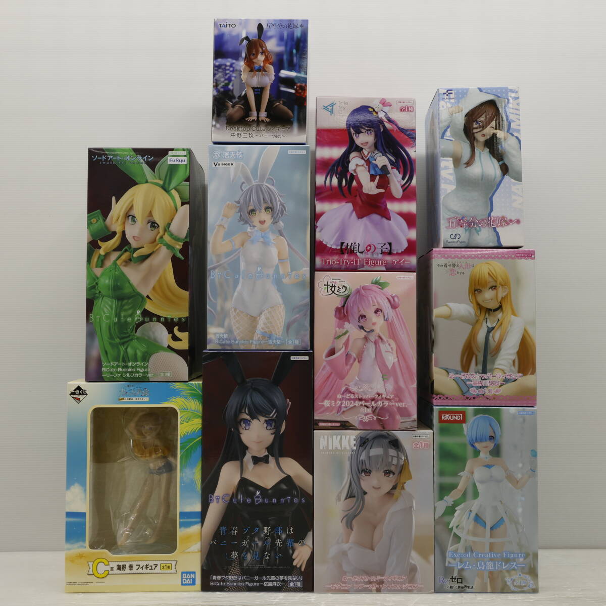 Yahoo!オークション - 玩D08 フィギュア 【120】12点まとめプライズ＆...