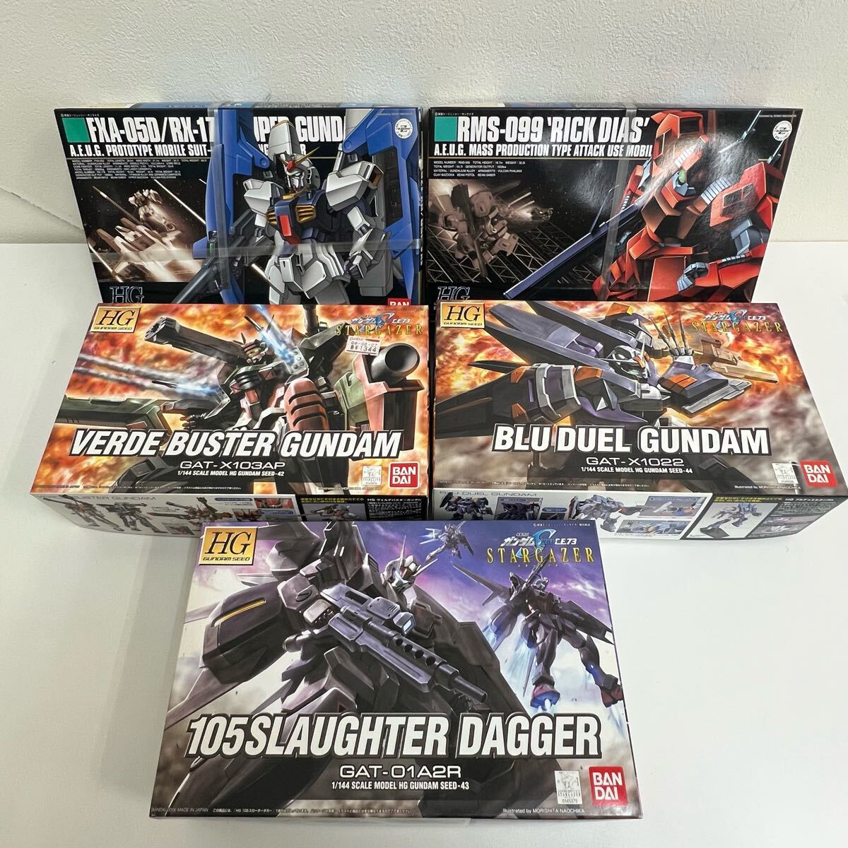 Yahoo!オークション - [0608-15] バンダイ HG GAT-X102 ブルデュエルガ...