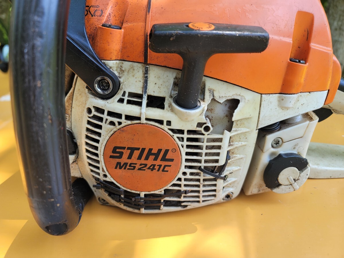 STIHL スチール エンジンチェンソー MS 241 C-M M-Tronic MS 241 C-M 1林業 薪ストーブ 暖炉(チェーンソー)｜売買されたオークション情報、yahooの商品 ...