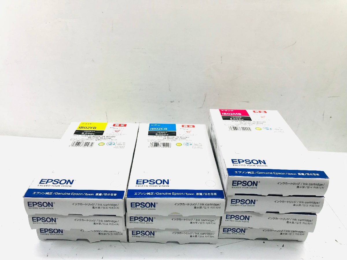 Yahoo!オークション - 中古未使用 EPSON エプソン 純正 インク IB02シ...