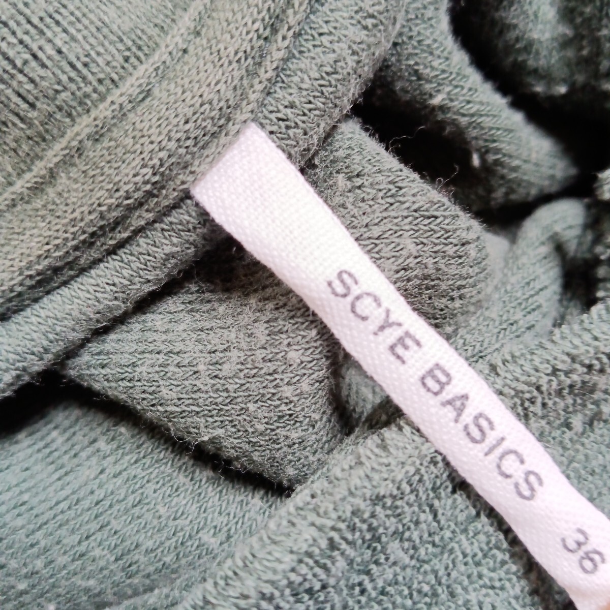 Yahoo!オークション - SCYE BASICS ポロシャツ＜36＞USED