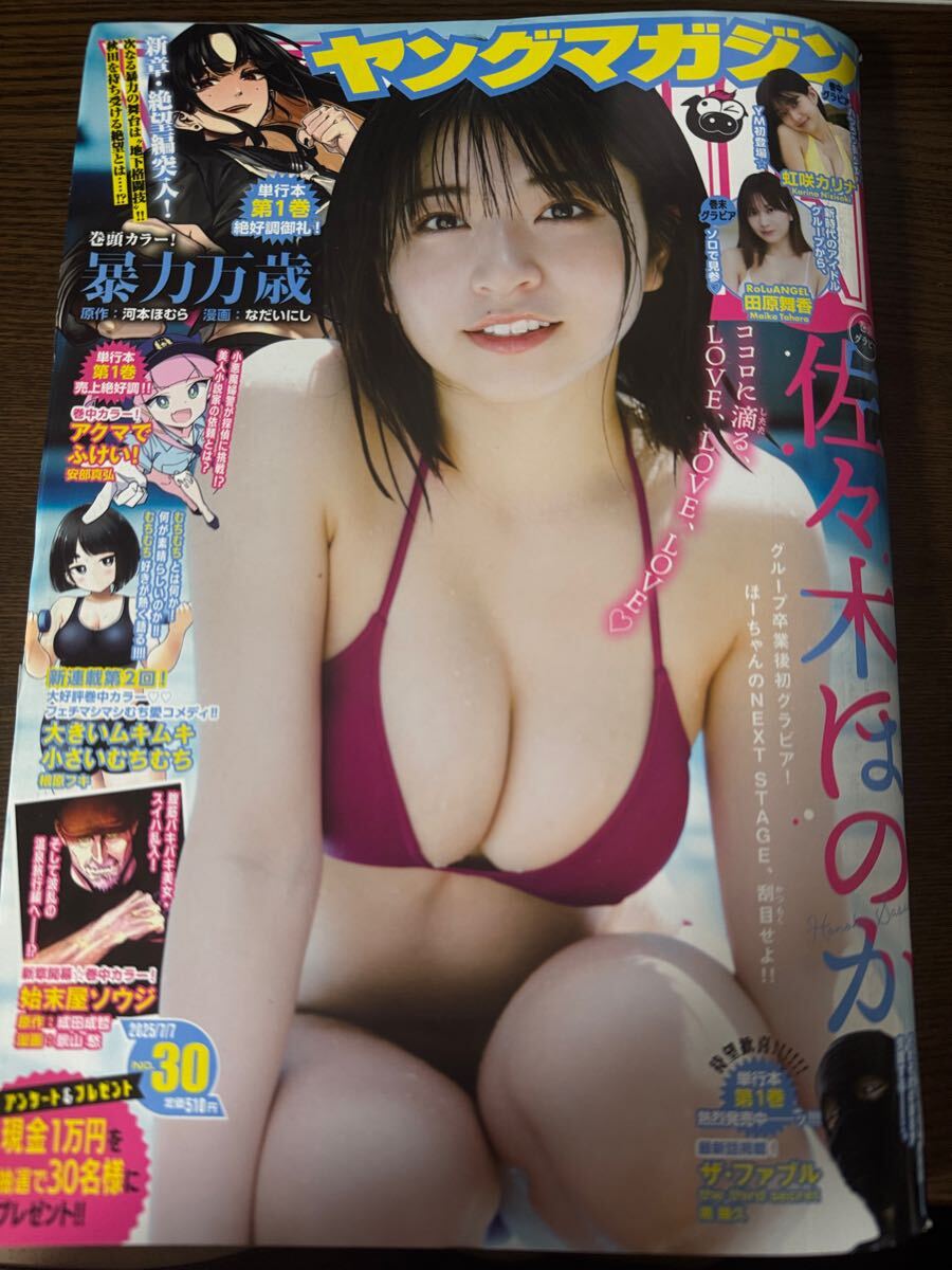 ヤングマガジン NO.30 佐々木ほのか 虹咲カリナ 田原舞香 2025/7/7 :: Yahoo!Auction｜DEJAPAN - Bid and Buy Japan with 0% ...
